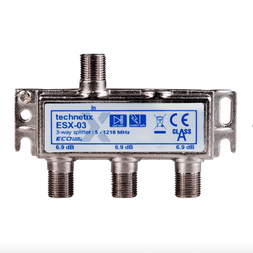 Technetix ESX-03 3-weg splitter 1.2 GHz - Webshop Hertzinger